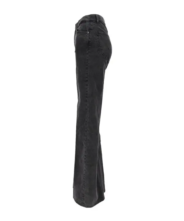 DONDUP Logo Patch Straight-leg Pants