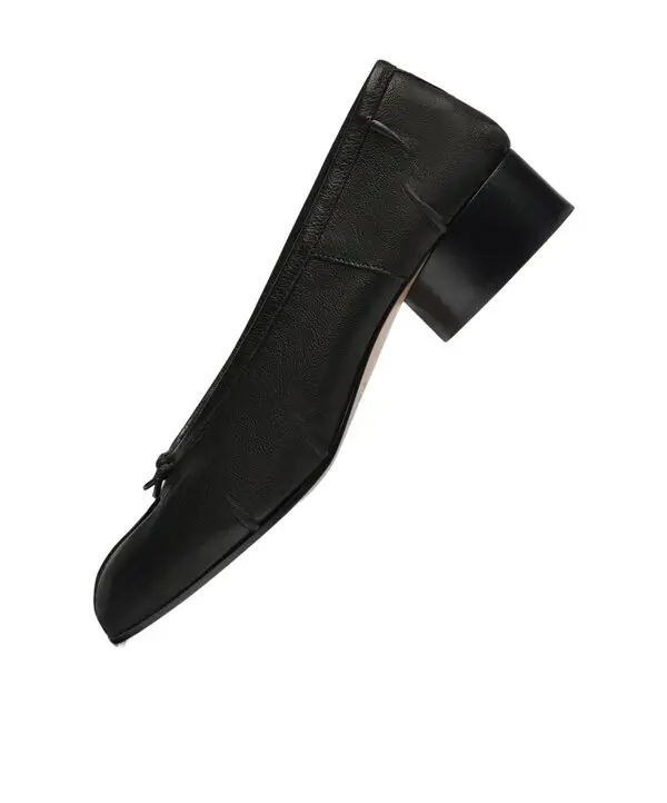 MAISON MARGIELA Tabi Ballerina Flats With Knot Detailing