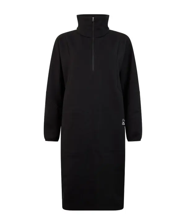 Herno Zip-neck Midi Dress