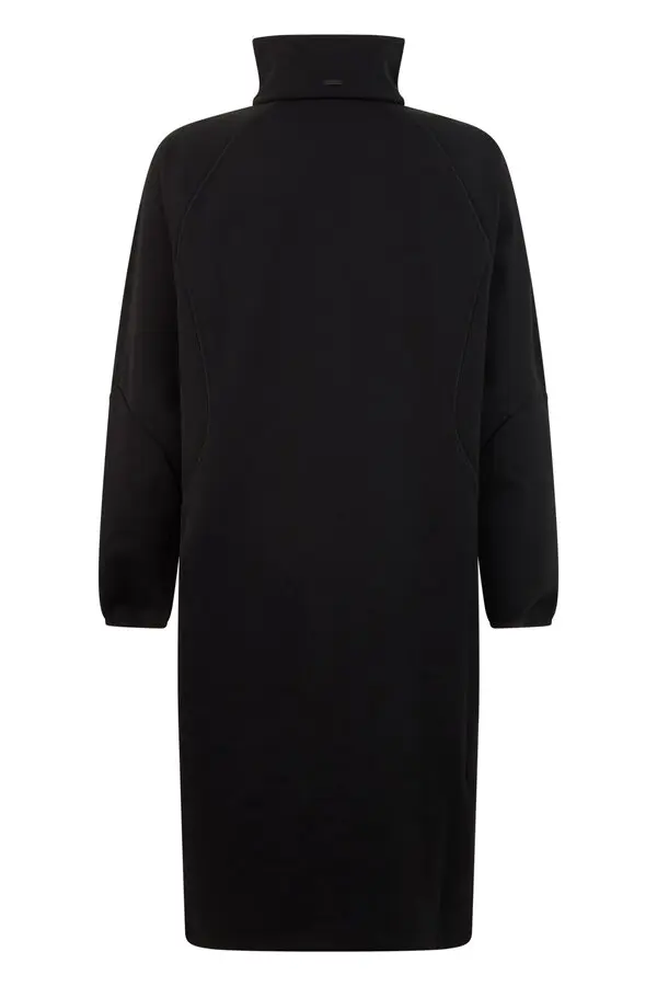 Herno Zip-neck Midi Dress