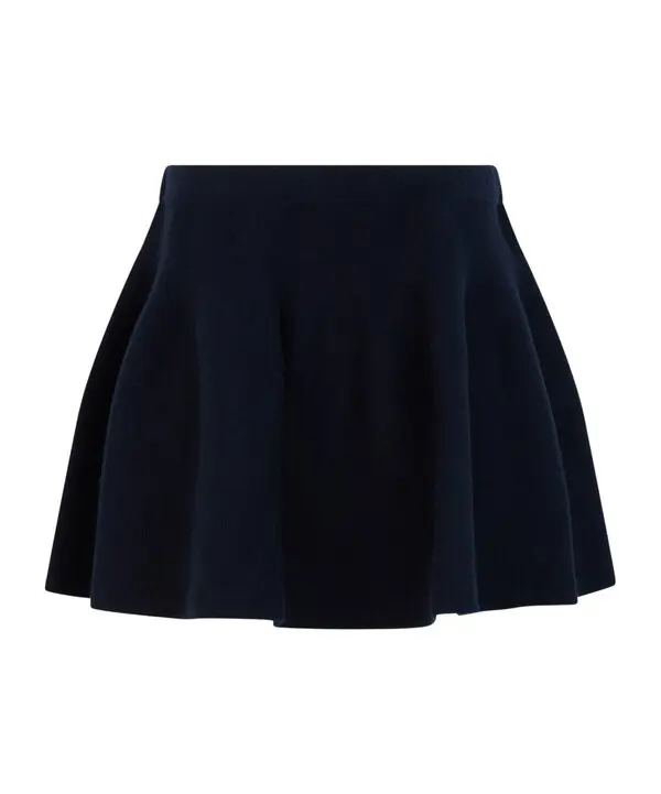 LISA YANG Flared Cashmere Knitted Skirt
