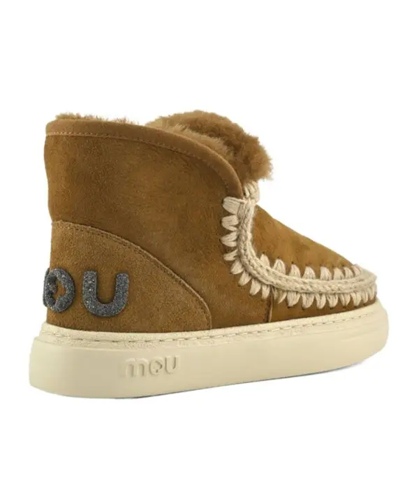 Mou Logo Trim Ankle Boots