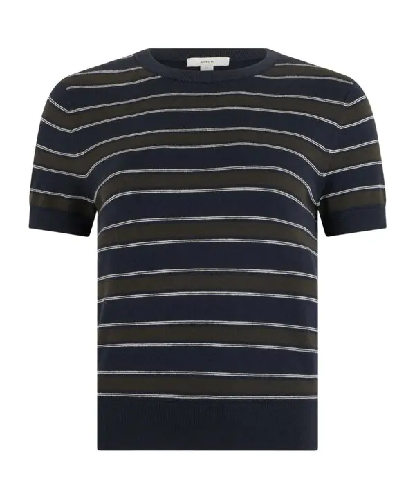 Vince Striped Short-sleeve T-shirt
