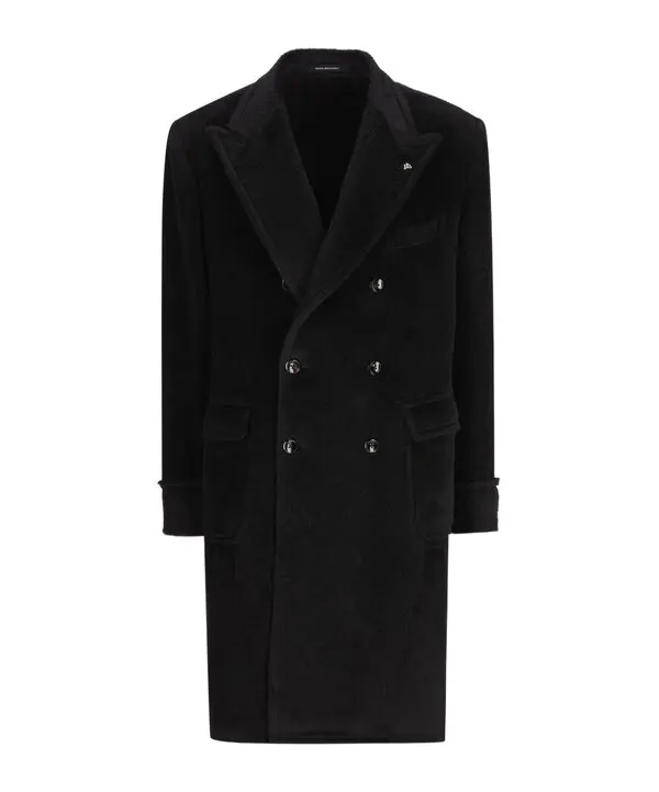 Tagliatore Double-breasted Peaked-lapel Coat