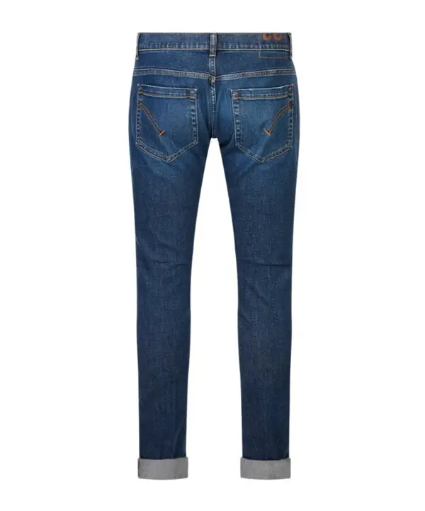 DONDUP Cuffed Hem Denim Trousers