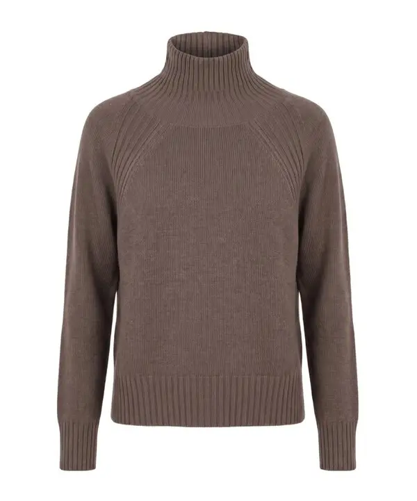 DONDUP High Neck Knit Sweater - Green