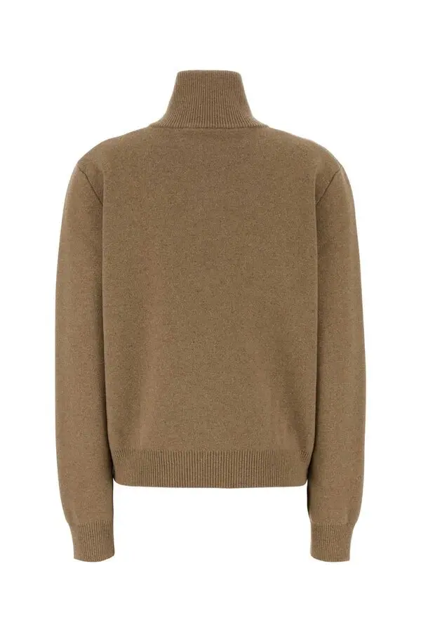 RÓHE Zip Knitted Polo Sweater