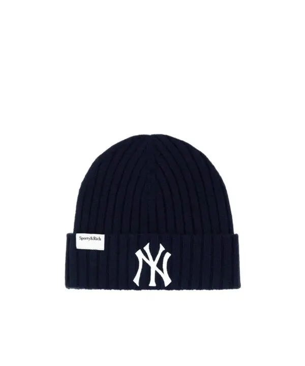 SPORTY  RICH Sporty Rich Heritage Yankees Beanie Hat