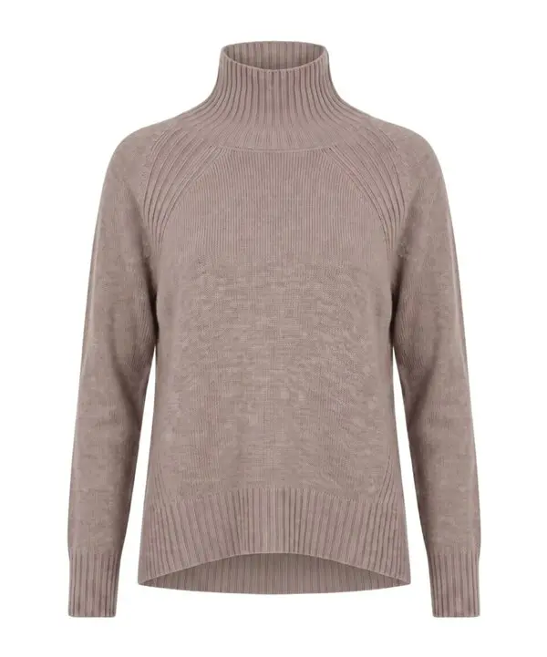 DONDUP Ribbed-knit Roll-neck Sweater