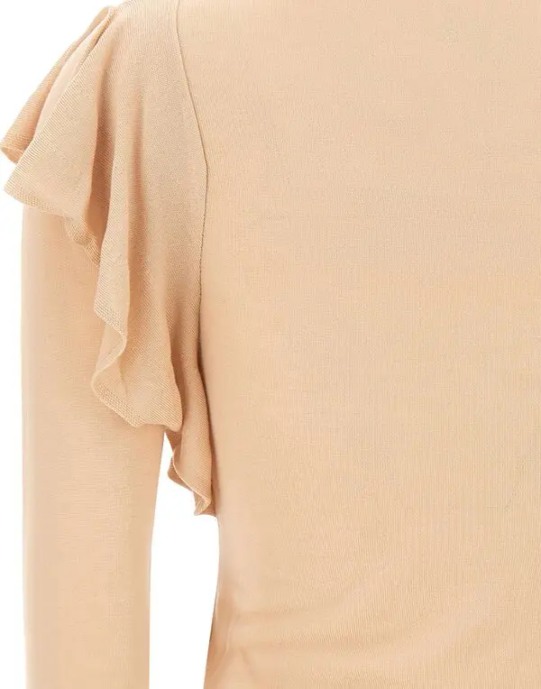 Marella Selva Ruffled Knitted Sweater