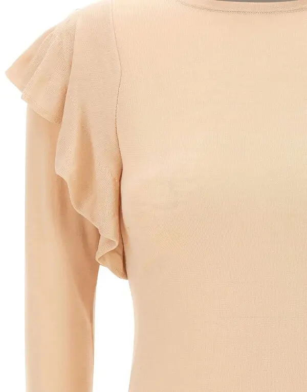 Marella Selva Ruffled Knitted Sweater