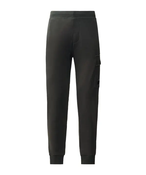 C.P. COMPANY Diagonal Raised Fleece Lens Sweatpants