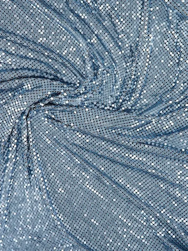 Rabanne Chainmail Gathered Maxi Dress