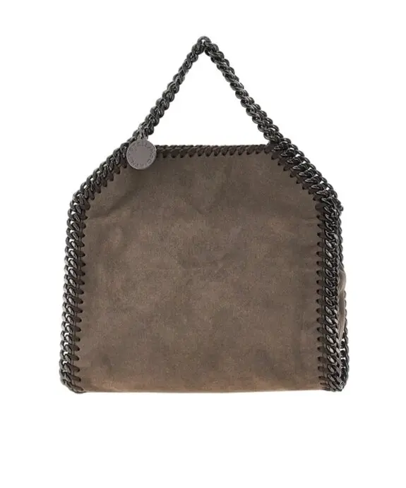 Stella McCartney Chain-linked Top Handle Bag - Grey