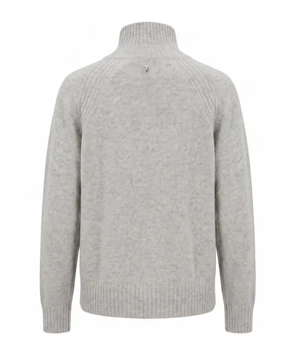 DONDUP Raglan Sleeve Wool Sweater - Grey