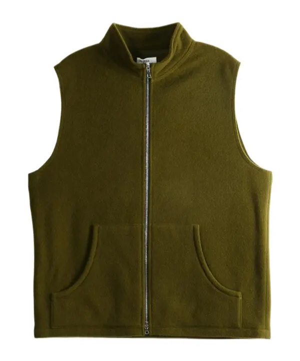 RIER Zip-up High Neck Vest
