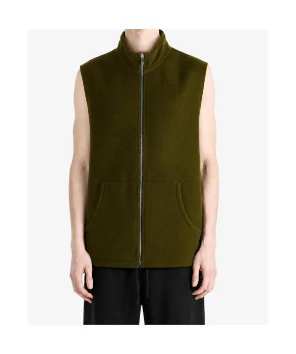 RIER Zip-up High Neck Vest