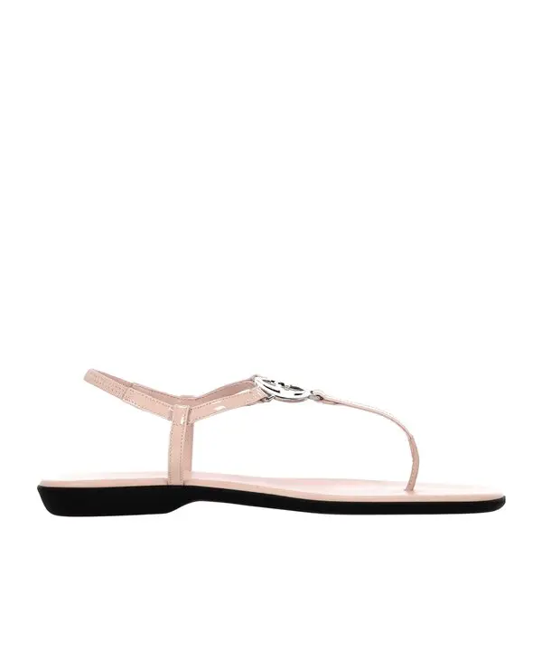 Gucci Thong Sandal With Interlocking G - Pink