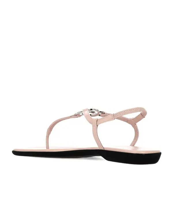 Gucci Thong Sandal With Interlocking G - Pink