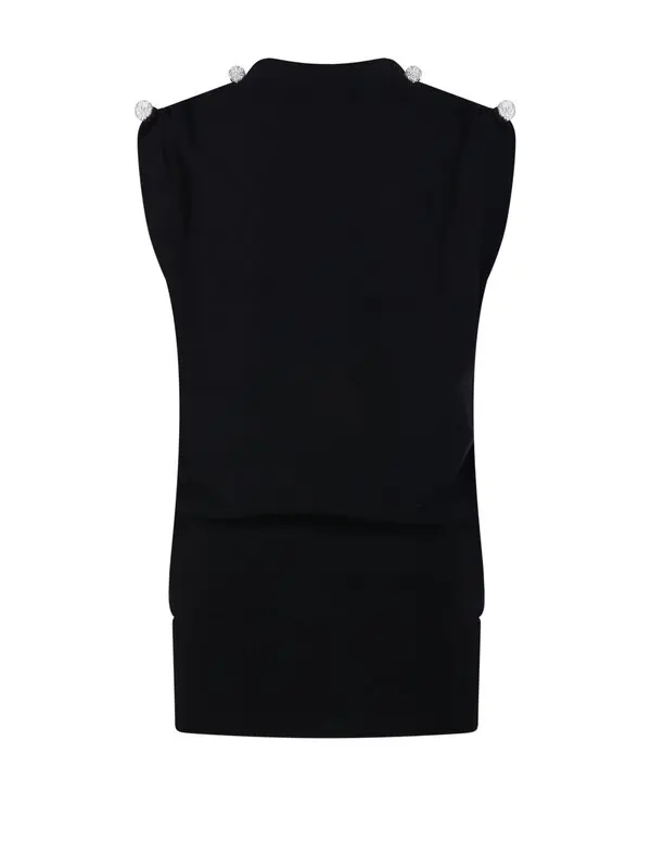 Giuseppe Di Morabito Button-shoulder Knitted Dress