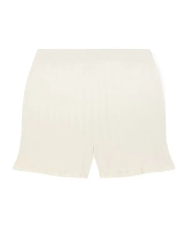 Gucci Lace Detail Elastic Waist Shorts