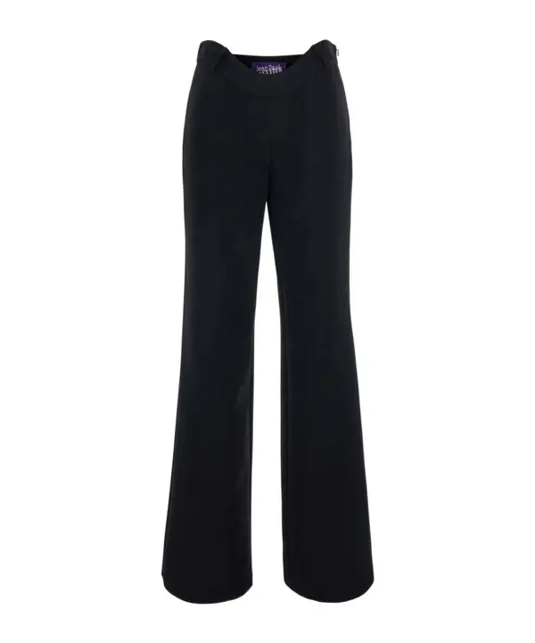 JEAN PAUL GAULTIER High-waisted Casual Pants - Black