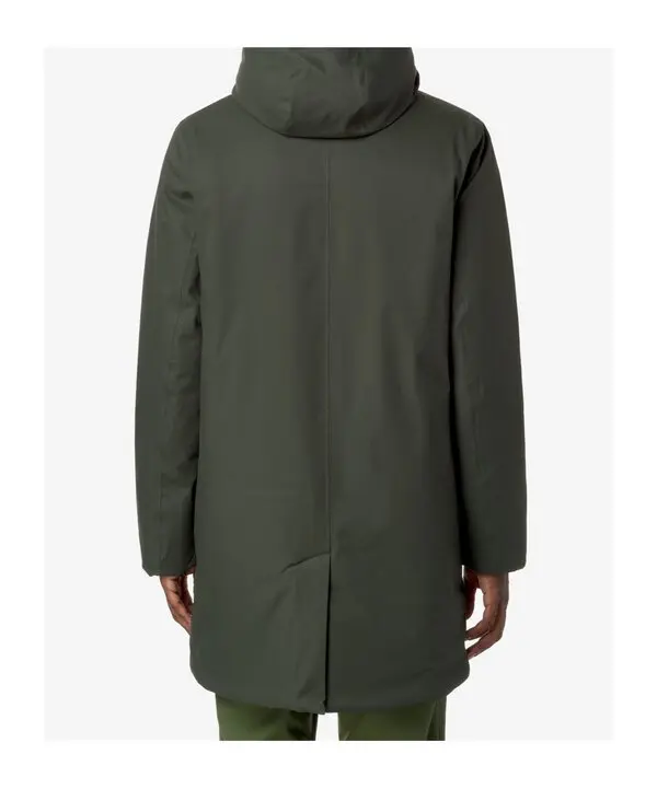 K-WAY Waterproof Hooded Jacket - Green