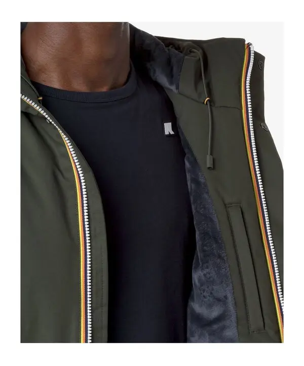 K-WAY Waterproof Hooded Jacket - Green