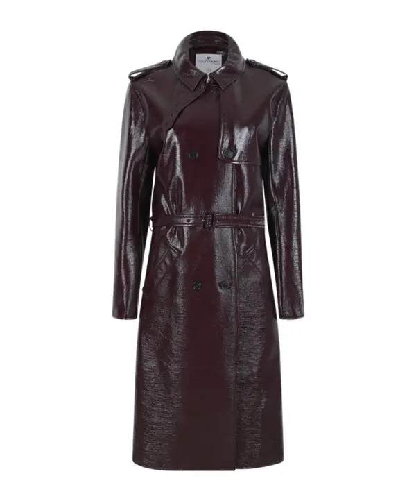 COURREGES Courrèges Vinyl Trench Coat - No