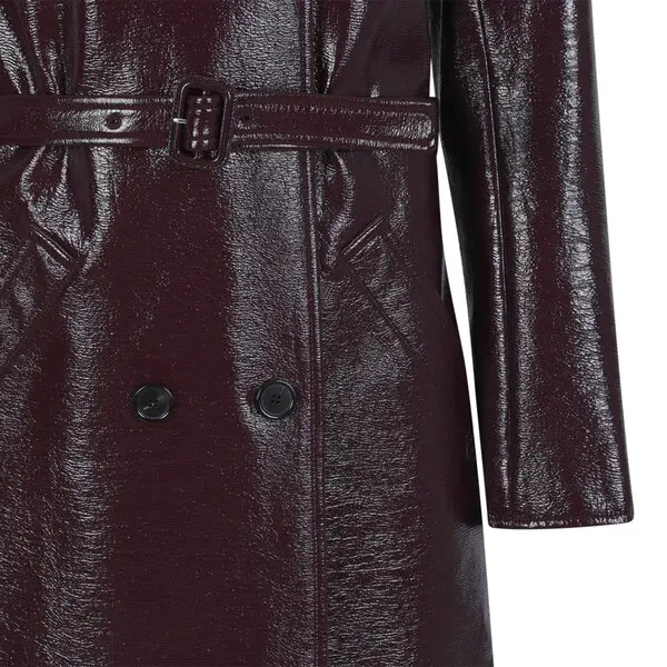 COURREGES Courrèges Vinyl Trench Coat - No