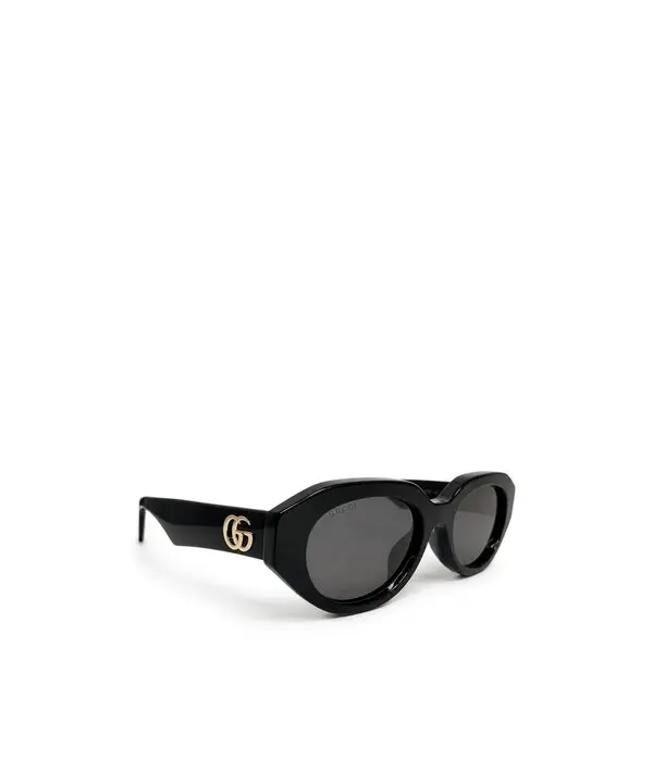 Gucci Low Nose Bridge Fit Oval Sunglasses
