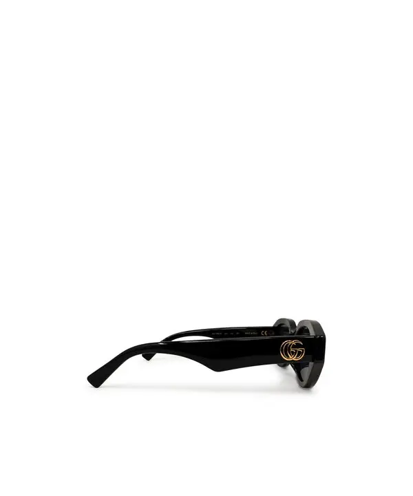 Gucci Low Nose Bridge Fit Oval Sunglasses