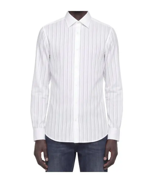 Gucci Vertical Striped Formal Shirt