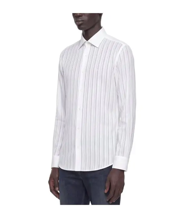 Gucci Vertical Striped Formal Shirt