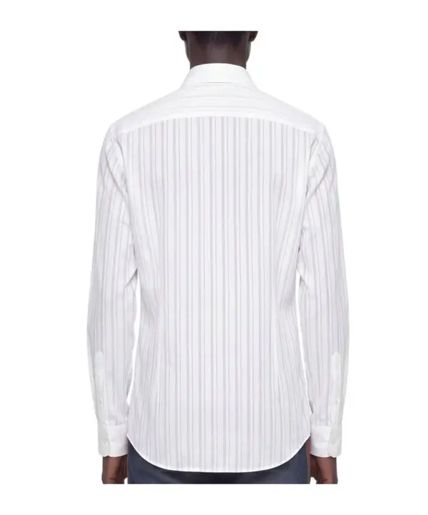Gucci Vertical Striped Formal Shirt