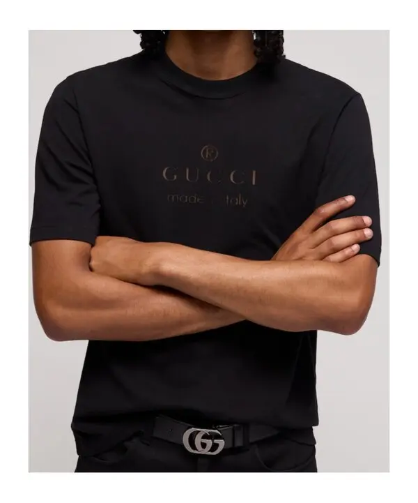 Gucci Cotton Jersey T-shirt With Print