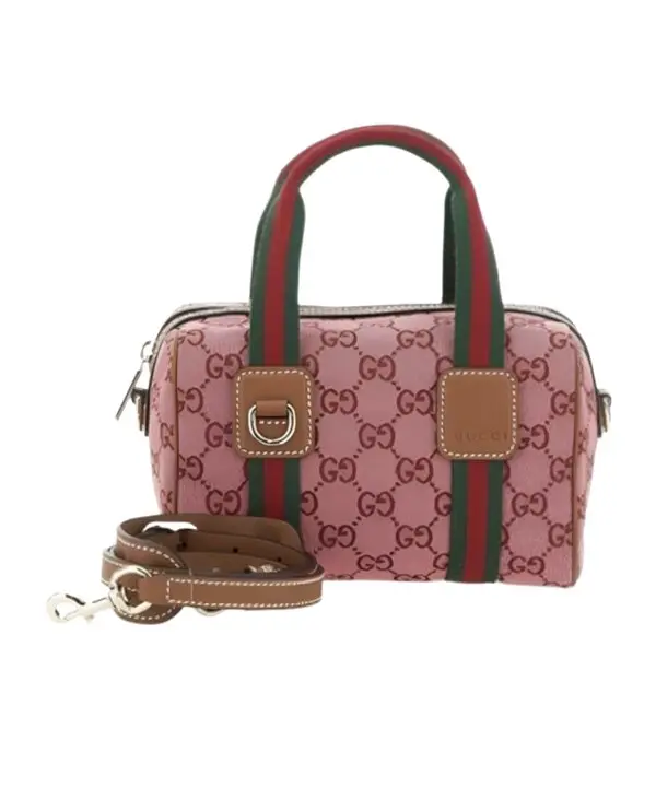 Gucci Gg Shoulder Bag - Deep Pink