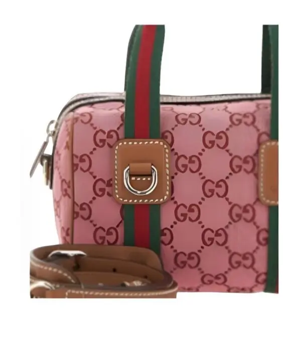 Gucci Gg Shoulder Bag - Deep Pink