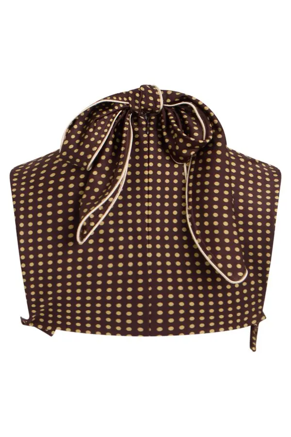Philosophy Di Lorenzo Serafini Polka Dot Halterneck Top