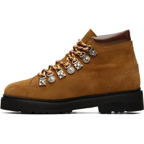 TOGA VIRILIS Lace-up Ankle Boots With Serrated Edges