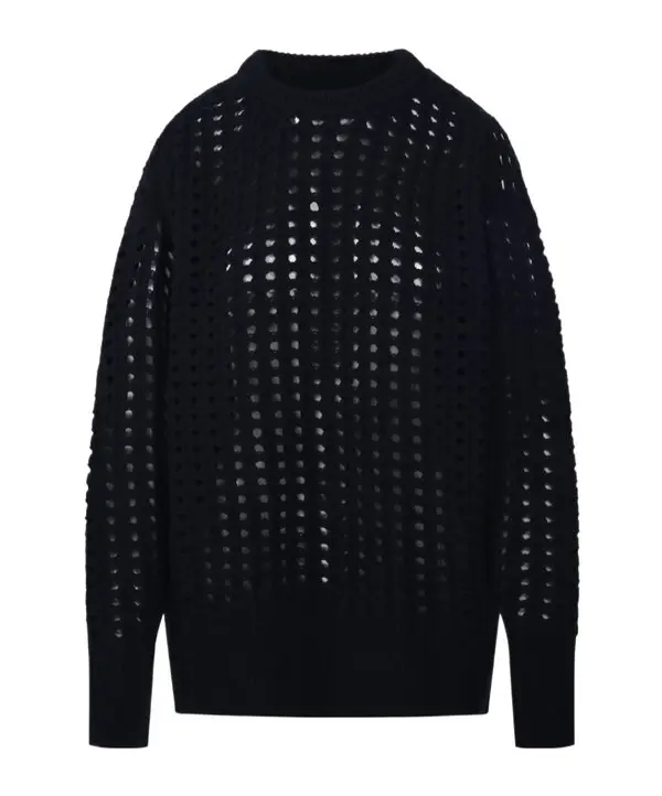 NUDE Perforated Oversized Sweater