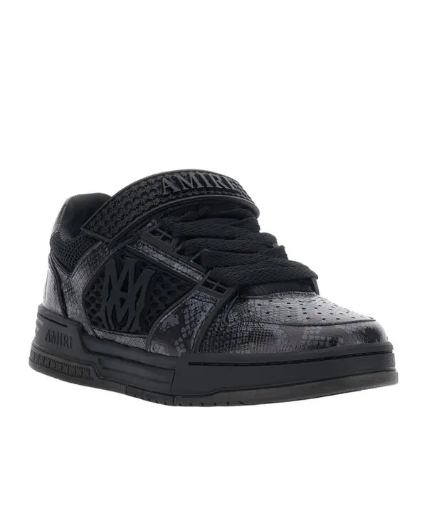 Amiri Round Toe Sneakers With Velcro Closure