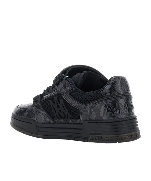 Amiri Round Toe Sneakers With Velcro Closure