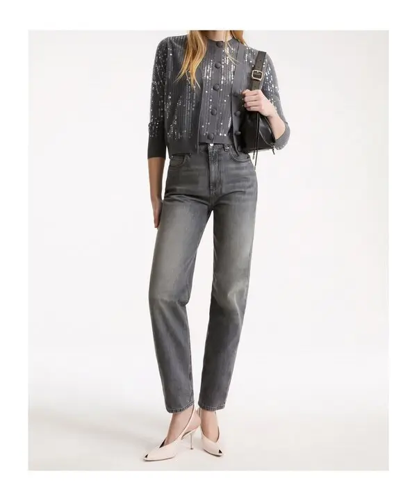 Marella Button-front Sequin Vest