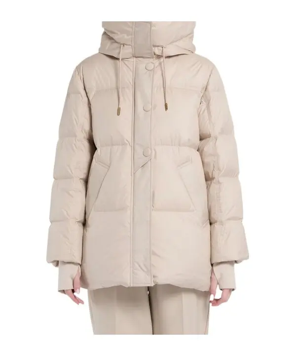 Marella Quilted Down Jacket With Hood