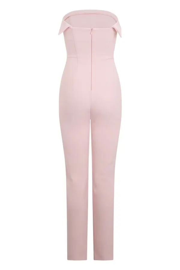 Philosophy Di Lorenzo Serafini Strapless Fitted Jumpsuit