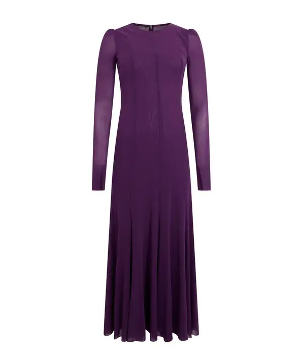 Philosophy Di Lorenzo Serafini Long Sleeve Maxi Gown