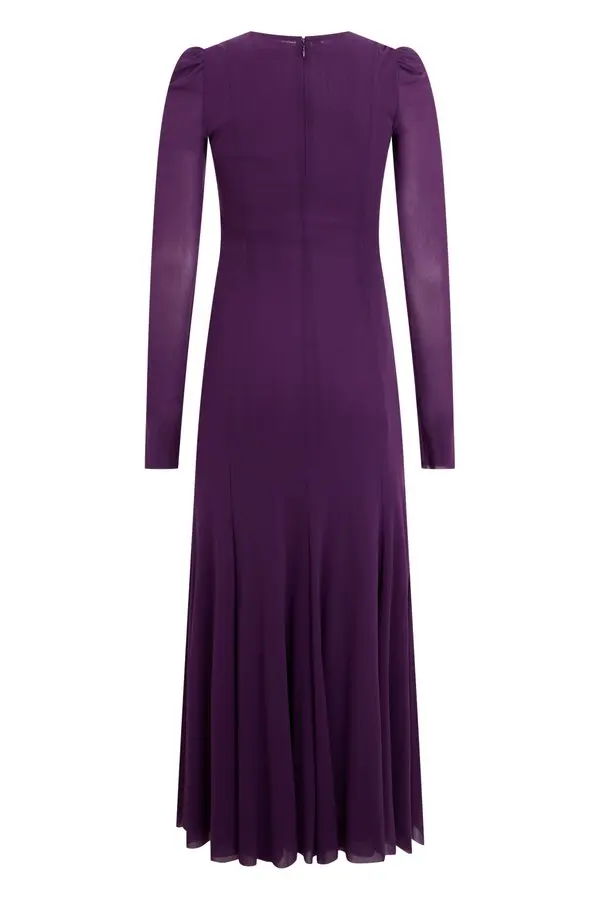 Philosophy Di Lorenzo Serafini Long Sleeve Maxi Gown