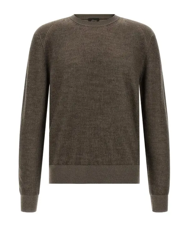 Brioni Vanisé Crew Neck Knitted Sweater