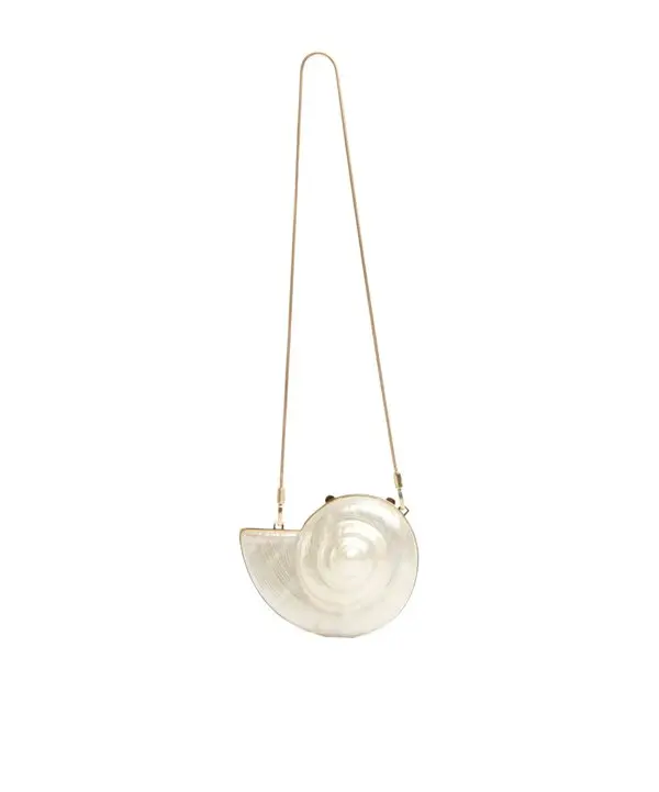 Simkhai Marion Shell Clutch Bag - No